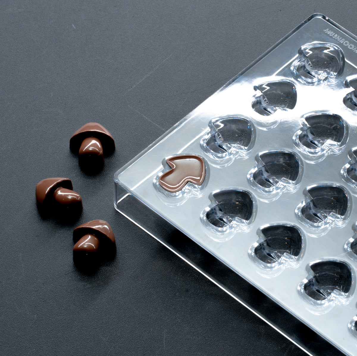 Mushroom Chocolate - Polycarbonate Mold - 5mL - 28 Cavities - PMUL3 ...