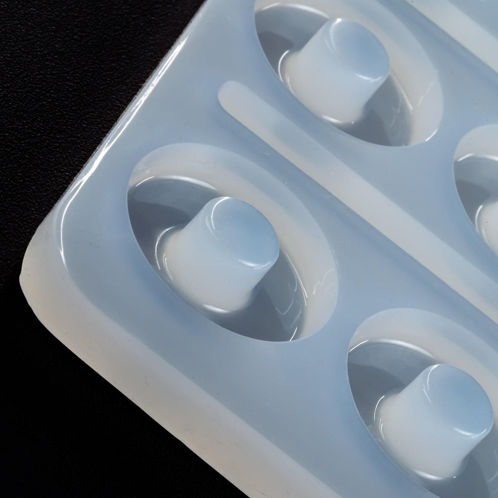 5mL Peach Ring Candy Depositor Mold - Silicone - 50 Cavities - 22026